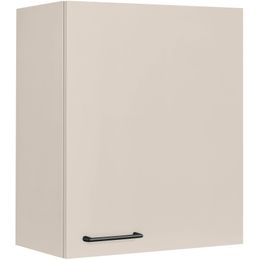H&auml;ngeschrank Nobilia "MIAMI", Ausrichtung w&auml;hlbar, vormontiert", front: sand korpus: sand, B:60cm H:72cm T:37,2cm, Schr&auml;nke, H&auml;ngeschrank, in drei Breiten: 30, 45 und 60 cm, mit Soft-Close-Funktion