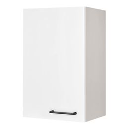 H&auml;ngeschrank Nobilia "MIAMI", Ausrichtung w&auml;hlbar, vormontiert", front: schwarzbeton korpus: seidengrau, B:45cm H:72cm T:37,2cm, Schr&auml;nke, H&auml;ngeschrank, in drei Breiten: 30, 45 und 60 cm, mit Soft-Close-Funktion
