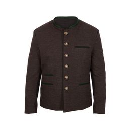 Jeansjacke GIPFELST&Uuml;RMER "Janker 422002-4233", Herren, Gr. 62, braun (mittelbraun), Obermaterial: 54% Baumwolle CO. 30% Polyester PES. 15% Viskose CV. 1% Elasthan EL., Jacken Jeansjacke