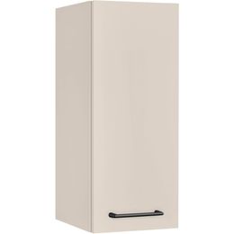 H&auml;ngeschrank Nobilia "MIAMI", Ausrichtung w&auml;hlbar, vormontiert", front: sand korpus: sand, B:30cm H:72cm T:37,2cm, Schr&auml;nke, H&auml;ngeschrank, in drei Breiten: 30, 45 und 60 cm, mit Soft-Close-Funktion