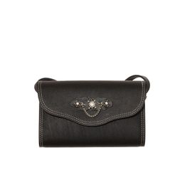 Handtasche SIMA G&Uuml;RTEL "Handtasche 178-3397", Damen, Gr. S, schwarz, Obermaterial: 100% Kalbsleder CAL., Taschen Handtasche