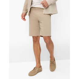 Bermudas Brax "Style BOZEN", Herren, Gr. 31, Normalgr&ouml;&szlig;en, beige, Web, 78% Baumwolle, 19% Lyocell, 3% Elasthan, Hosen Bermudas