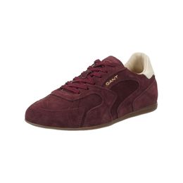 Sneaker Gant "Gant Sneaker Nubukleder/Textil", Damen, Gr. 37, wine, Nubukleder, Textil, Schuhe Sneaker