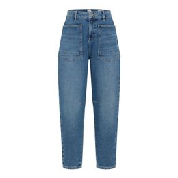 5-Pocket-Jeans Brax "Style MEGAN S", Damen, Gr. 36L (72), Langgr&ouml;&szlig;en, blau (hellblau), Denim/Jeans, 92% Baumwolle, 8% Elastomultiester, Jeans 5-Pocket-Jeans