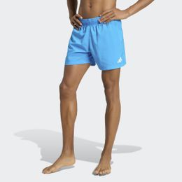 Badeshorts adidas Performance "ESS SH 5IN", Herren, Gr. L, N-Gr, blau (bright blau), Obermaterial: 100% Polyester, Badehosen Badeshorts