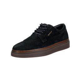 Gant Herren Sneaker "Gant Sneaker Nubukleder", Gr. 43, schwarz, Nubukleder, Schuhe