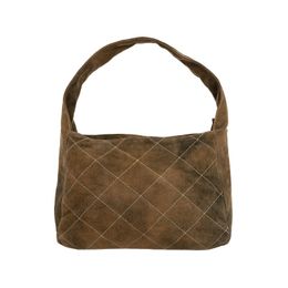 Handtasche PETRA SCHUHMACHER "Handtasche TA7005", Damen, Gr. S, braun, Obermaterial: 100% Lederfaserstoff LEAFIBTEX., Taschen Handtasche