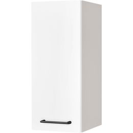 H&auml;ngeschrank Nobilia "MIAMI", Ausrichtung w&auml;hlbar, vormontiert", front: seidengrau korpus: seidengrau, B:30cm H:72cm T:37,2cm, Schr&auml;nke, H&auml;ngeschrank, in drei Breiten: 30, 45 und 60 cm, mit Soft-Close-Funktion