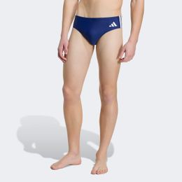 Badehose adidas Performance "3S TRUNK", Herren, Gr. 10, N-Gr, dunkelblau, wei&szlig;, Obermaterial: 78% Polyamid, 22% Elasthan, Badehosen Badehose
