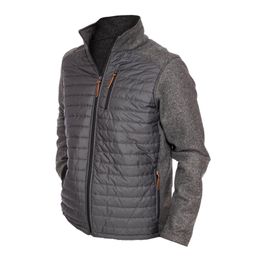 Jeansjacke ALP1964 "Outdoorjacke 409801", Herren, Gr. XXL, grau, Obermaterial: 70% Wolle WO. 30% Polyester PES., Jacken Jeansjacke