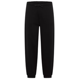 Sweathose BOSS Green, Herren, Gr. L, N-Gr, schwarz001, Sweatware, Obermaterial: 88% Baumwolle, 12% Polyester, unifarben, relaxed fit lang, Hosen Sweathose, elastischer Bund, Relaxed Fit, Baumwoll-Mix