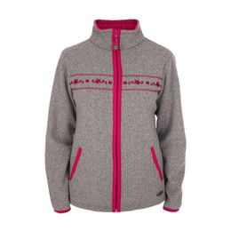 Jeansjacke ALP1964 "Jacke 424901", Damen, Gr. L, grau, Obermaterial: 50% Wolle WO. 50% Baumwolle CO., Jacken Jeansjacke