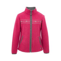 Jeansjacke ALP1964 "Jacke 424901", Damen, Gr. L, pink, Obermaterial: 50% Wolle WO. 50% Baumwolle CO., Jacken Jeansjacke