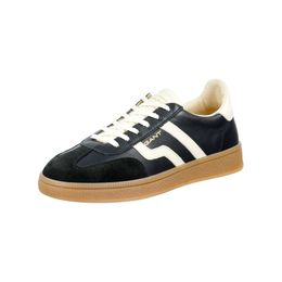 Sneaker Gant "Gant Sneaker Leder", Damen, Gr. 37, schwarz, Leder, Schuhe Sneaker