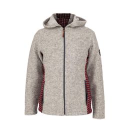 Jeansjacke ALP1964 "Jacke 417001", Damen, Gr. L, silber, Obermaterial: 70% Wolle WO. 30% Polyester PES., Jacken Jeansjacke