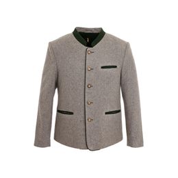 Jeansjacke Almsach "Jacke RAJA", Herren, Gr. 56, grau, Obermaterial: 70% Wolle WO. 30% Polyester PES., Jacken Jeansjacke