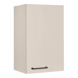 H&auml;ngeschrank Nobilia "MIAMI", Ausrichtung w&auml;hlbar, vormontiert", front: sand korpus: sand, B:45cm H:72cm T:37,2cm, Schr&auml;nke, H&auml;ngeschrank, in drei Breiten: 30, 45 und 60 cm, mit Soft-Close-Funktion
