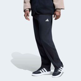 Sporthose adidas Sportswear "M 3B STNFRD OPT", Herren, Gr. L, N-Gr, schwarz (schwarz, normal, gr.), Obermaterial: 100% Polyester, Hosen Sporthose
