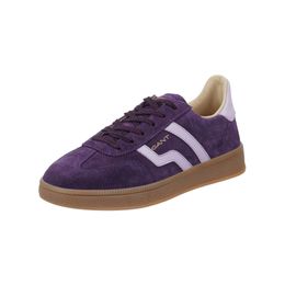 Sneaker Gant "Gant Sneaker Veloursleder", Damen, Gr. 37, lavender, Veloursleder, Schuhe Sneaker