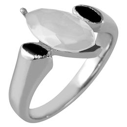 Adelia&acute;s Fingerring ADELIA&acute;S "Edelstahl Ring" Gr. 54, silber, Fingerringe, Damen, 54, Edelstahl, Fingerring, silberfarben