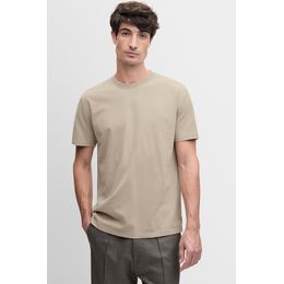 Cinque Herren T-Shirt "CIDANI"hellbraun, Gr. M, unifarben, Jersey, Obermaterial: 100% Baumwolle, Shirts, Rundhalsausschnitt, Slim Fit, reine Baumwolle
