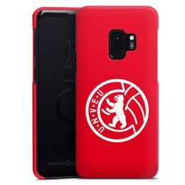 DeinDesign Galaxy S9 Handy Premium Case Smartphone Handyh&uuml;lle Schutzh&uuml;lle matt Bear 1. Fc Union Berlin Official Licensed Product Premium Case