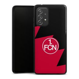 DeinDesign Galaxy A52s 5G Handy Slim Case extra d&uuml;nn Silikon Handyh&uuml;lle schwarz H&uuml;lle 1. Fcn 1. Fc N&uuml;rnberg Merchandise Silikon Slim Case