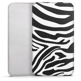 DeinDesign iPhone 16 Pro Max Handy H&uuml;lle Tasche Sleeve Socke Schutzh&uuml;lle Animal Look Zebra Animal Print Sleeve