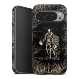 DeinDesign Google Pixel 10 Pro XL Handy Panzer Handyh&uuml;lle robuste Outdoor H&uuml;lle Schutzh&uuml;lle matt Tv Show Designs Wikinger Vikings Tough Case