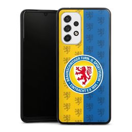 DeinDesign Galaxy A33 5G Handy Slim Case extra d&uuml;nn Silikon Handyh&uuml;lle schwarz H&uuml;lle Eintracht Braunschweig Logo Official Licensed Product Silikon Slim Case