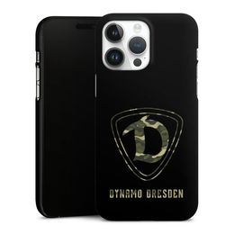 DeinDesign iPhone 14 Pro Max Handy Premium Case Smartphone Handyh&uuml;lle Schutzh&uuml;lle matt Sgd Official Licensed Product Sg Dynamo Dresden Premium Case