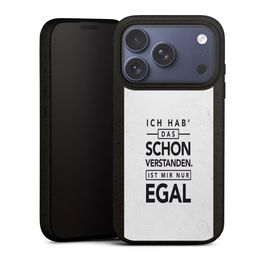 DeinDesign iPhone 17 Pro Handy PLA Handyh&uuml;lle Handyh&uuml;lle aus nachwachsenden Rohstoffen Organic Case Spruch Sayings Statement Organic Case