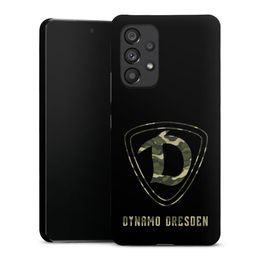 DeinDesign Galaxy A53 5G Handy Premium Case Smartphone Handyh&uuml;lle Schutzh&uuml;lle matt Sgd Official Licensed Product Sg Dynamo Dresden Premium Case