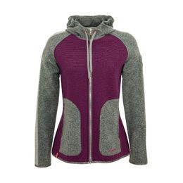 Jeansjacke Almgwand "Jacke PALLSPITZ", Damen, Gr. 36, grau, Obermaterial: 45% Viskose CV. 25% Wolle WO. 16% Polyacryl PAN. 8% Polyester PES. 4% sonstige Fasern AF., Jacken Jeansjacke