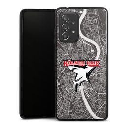 DeinDesign Galaxy A52s 5G Handy Slim Case extra d&uuml;nn Silikon Handyh&uuml;lle schwarz H&uuml;lle K&ouml;lner Haie Ice Hockey Official Licensed Product Silikon Slim Case