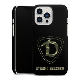 DeinDesign iPhone 13 Pro Handy Premium Case Smartphone Handyh&uuml;lle Schutzh&uuml;lle matt Sgd Official Licensed Product Sg Dynamo Dresden Premium Case