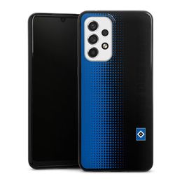 DeinDesign Galaxy A33 5G Handy Slim Case extra d&uuml;nn Silikon Handyh&uuml;lle schwarz H&uuml;lle Hsv Logo Transparent Silikon Slim Case