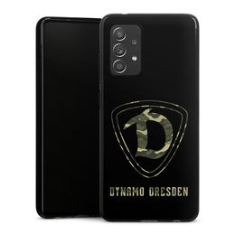 DeinDesign Galaxy A52s 5G Handy Silikon H&uuml;lle Case schwarz Handyh&uuml;lle Sgd Official Licensed Product Sg Dynamo Dresden