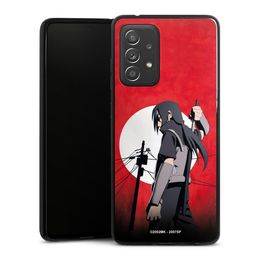 DeinDesign Galaxy A52s 5G Handy Slim Case extra d&uuml;nn Silikon Handyh&uuml;lle schwarz H&uuml;lle Naruto Shippuden Anime Manga Silikon Slim Case