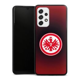 DeinDesign Galaxy A33 5G Handy Slim Case extra d&uuml;nn Silikon Handyh&uuml;lle schwarz H&uuml;lle Coat Of Arms Eintracht Frankfurt Official Licensed Product Silikon Slim Case