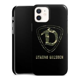 DeinDesign iPhone 12 Handy Premium Case Smartphone Handyh&uuml;lle Schutzh&uuml;lle gl&auml;nzend Sgd Official Licensed Product Sg Dynamo Dresden Premium Case