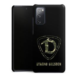DeinDesign Galaxy S20 FE Handy Premium Case Smartphone Handyh&uuml;lle Schutzh&uuml;lle matt Sgd Official Licensed Product Sg Dynamo Dresden Premium Case