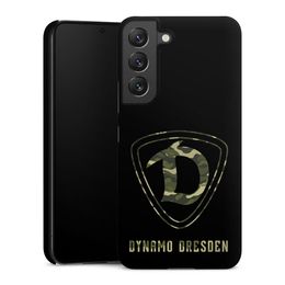 DeinDesign Galaxy S22 Handy Premium Case Smartphone Handyh&uuml;lle Schutzh&uuml;lle matt Sgd Official Licensed Product Sg Dynamo Dresden Premium Case