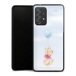 DeinDesign Galaxy A52s 5G Handy Slim Case extra d&uuml;nn Silikon Handyh&uuml;lle schwarz H&uuml;lle Winnie The Pooh Official Licensed Product Disney Silikon Slim Case