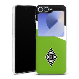 DeinDesign Galaxy Z Flip 6 Handy Hard Case Schutzh&uuml;lle transparent Smartphone Handy H&uuml;lle Official Licensed Product Borussia M&ouml;nchengladbach Gladbach Hard Case