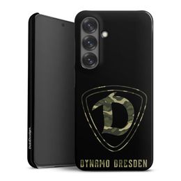 DeinDesign Galaxy S25 Handy Premium Case Smartphone Handyh&uuml;lle Schutzh&uuml;lle gl&auml;nzend Sgd Official Licensed Product Sg Dynamo Dresden Premium Case