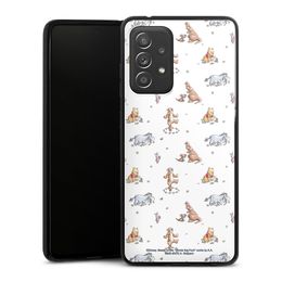 DeinDesign Galaxy A52s 5G Handy Slim Case extra d&uuml;nn Silikon Handyh&uuml;lle schwarz H&uuml;lle Disney Winnie The Pooh Official Licensed Product Silikon Slim Case