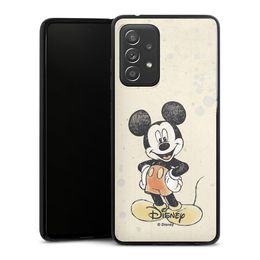 DeinDesign Galaxy A52s 5G Handy Slim Case extra d&uuml;nn Silikon Handyh&uuml;lle schwarz H&uuml;lle Water Colour Official Licensed Product Silikon Slim Case