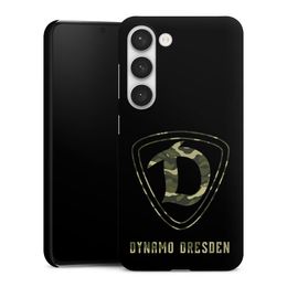 DeinDesign Galaxy S23 Handy Premium Case Smartphone Handyh&uuml;lle Schutzh&uuml;lle matt Sgd Official Licensed Product Sg Dynamo Dresden Premium Case