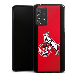 DeinDesign Galaxy A52s 5G Handy Slim Case extra d&uuml;nn Silikon Handyh&uuml;lle schwarz H&uuml;lle 1. Fc K&ouml;ln Billy Goat Hennes Official Licensed Product Silikon Slim Case